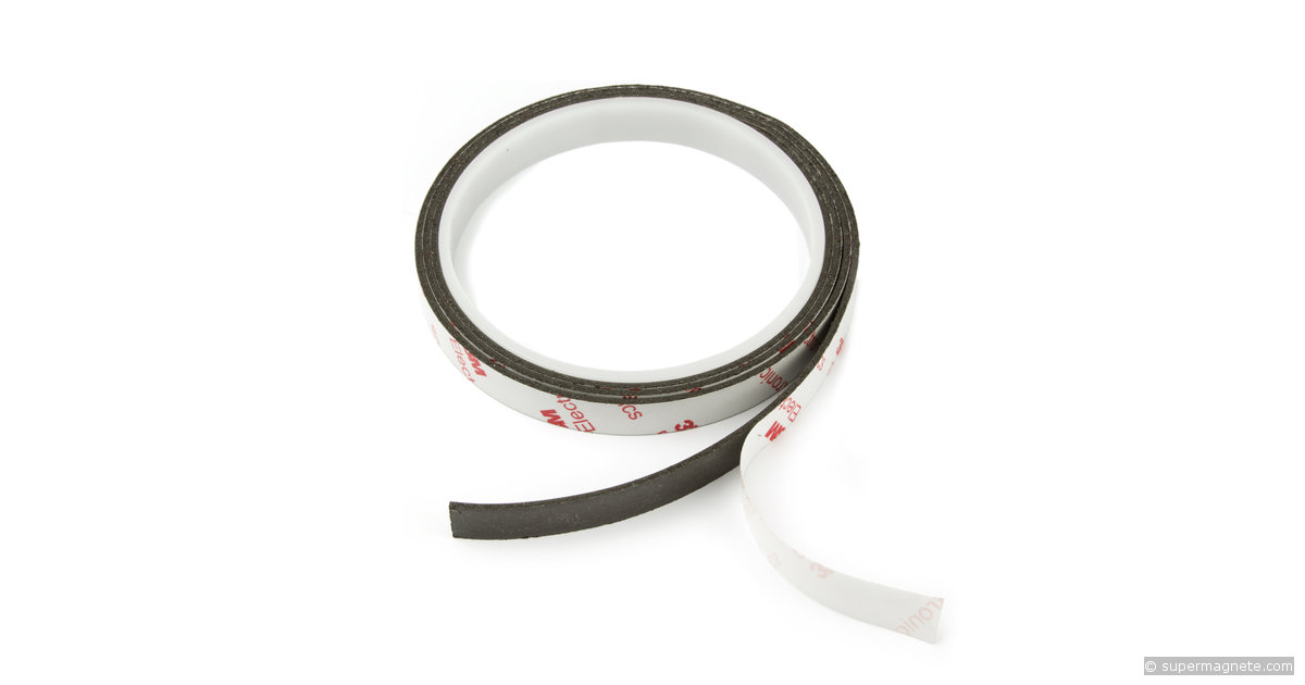 Magnetband selbstklebend 10 mm extra-stark - supermagnete